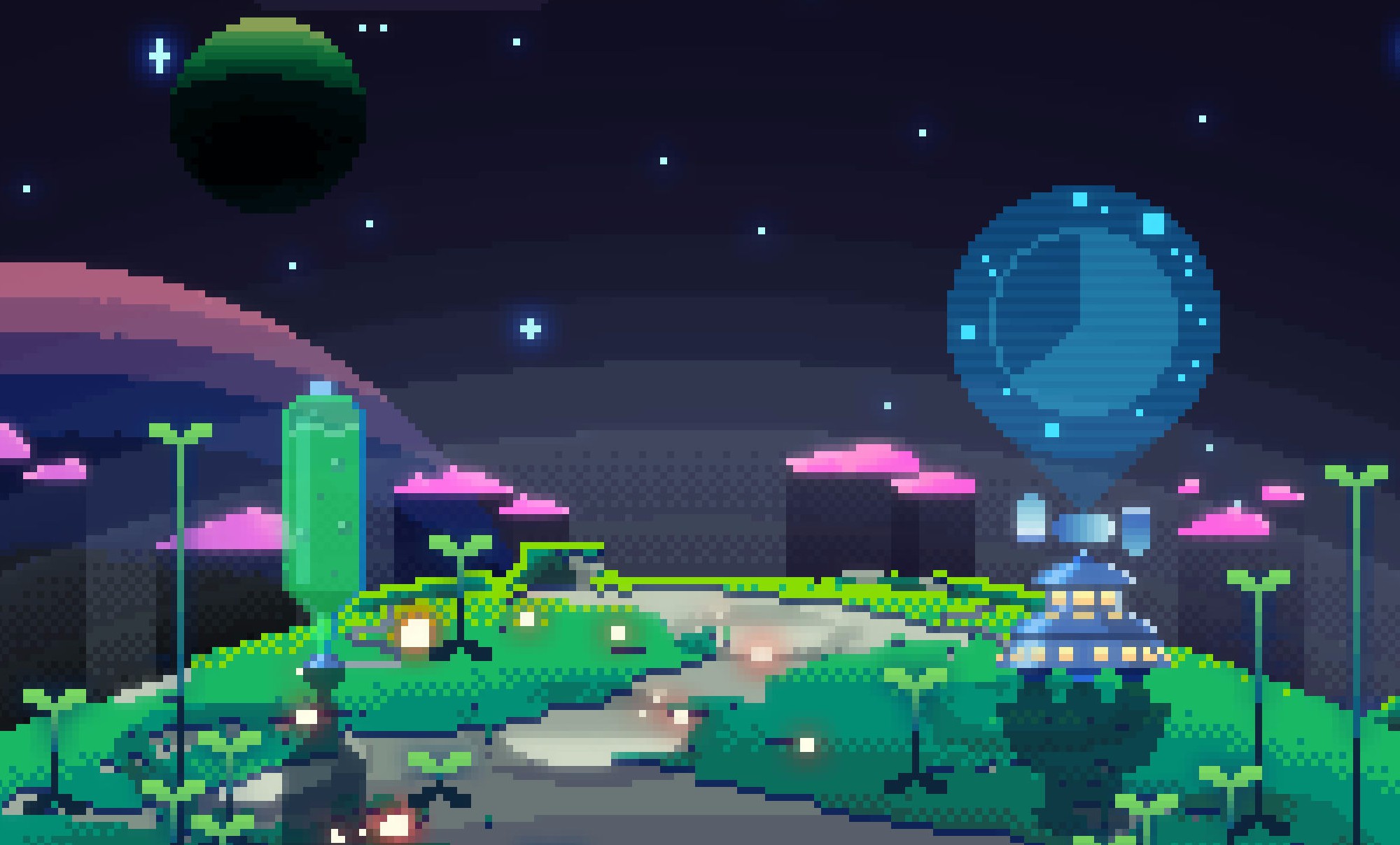Green the Planet 2: A Mental Escape to Green Paradise (In Space ...
